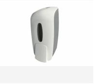 China 2kg 350ml Hand Press Soap Wall Mounted Hand Sanitizer Dispenser ABS Plastic White for sale