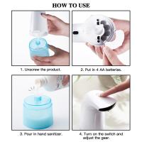 China ODM Automatic Hand Sanitizer Dispenser Liquid Sensor Touchless Hand Soap Dispenser 280ml for sale