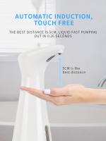 China 2kg Refillable Touch Free 200ml Electric Hand Sanitizer Dispenser Foam Soap For Hotel for sale