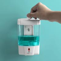 China Soap Pump Liquid Soap Hand Sanitizer Dispenser 310ml Auto Sanitizer Dispenser for Apartment Office for sale