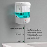 China Soap Pump Liquid Soap Hand Sanitizer Dispenser 310ml Auto Sanitizer Dispenser for Apartment Office for sale