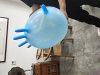 China Multifunction 100% Nitrile Medical Gloves Puncture Resistant for sale
