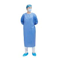 China CE Waterproof Sterile Sms Fabric Gown Quick Dry Nontoxic for sale