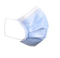 China Blue 3ply Disposable Medical Face Mask With Adjustable Bind for sale