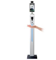 China 8 Inch LCD Screen Door Lock Smart Face Recognition Temperature Device With Camera for sale