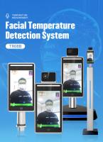 China 8 Inch LCD Screen Door Lock Smart Face Recognition Temperature Device With Camera for sale