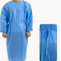 China Non Woven Surgical Sterile Disposable Gowns Breathable Medical Materials for sale