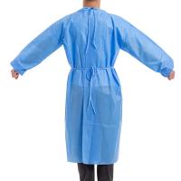 China Non Woven Surgical Sterile Disposable Gowns Breathable Medical Materials for sale