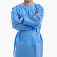 China Non Woven Surgical Sterile Disposable Gowns Breathable Medical Materials for sale