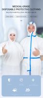 China Ppe Medical Isolation Gown S-4XL Size For Work Protection for sale