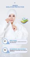 China Ppe Medical Isolation Gown S-4XL Size For Work Protection for sale