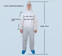 China Ppe Medical Isolation Gown S-4XL Size For Work Protection for sale