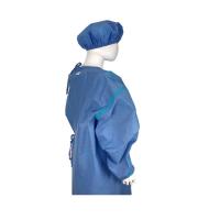 China Nontoxic Disposable Protective Gown Level 3 Medical Gowns 35-45gsm for sale