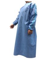 China Nontoxic Disposable Protective Gown Level 3 Medical Gowns 35-45gsm for sale