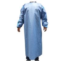 China Nontoxic Disposable Protective Gown Level 3 Medical Gowns 35-45gsm for sale