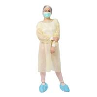 China Lightweight Non Woven Sms Isolation Gown Breathable S-4XL Size for sale