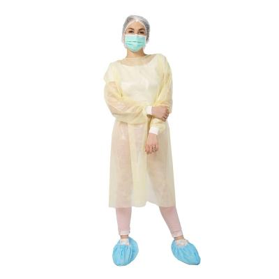 China Lightweight Non Woven Sms Isolation Gown Breathable S-4XL Size for sale