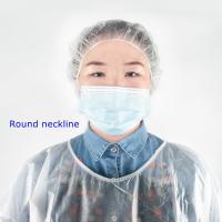 China EN13795 Non Woven Disposable Gown Reliable Barriers Fluid Resistant for sale