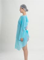 China Latex Free Medical Isolation Gown , Cpe Plastic Gown Environment Friendly for sale