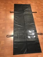 China Black Zipper PVC Dead Body Bags for sale