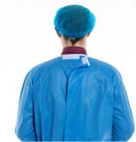 China Nonwoven Sms Standard Disposable Protective Gown Long Sleeve Antipollution for sale
