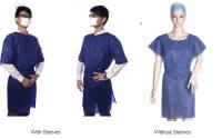 China Sleeveless Disposable Protective Gown Clinic Physical Hospital Patient Uniform for sale