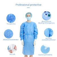 China Operation Theatre Medical Isolation Gown Sms High Temperature Resistant Steaming for sale