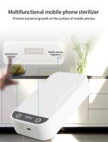 China Comprehensive Disinfection Uv Box Phone Sanitizer Prevent Bacterial Growth for sale