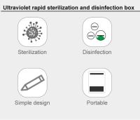 China 99.9% Kill Bacteria Mobile Phone Disinfection Box Esterilizadora Telefono UV for sale
