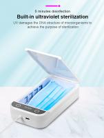 China 99.9% Kill Bacteria Mobile Phone Disinfection Box Esterilizadora Telefono UV for sale