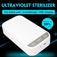 China Wireless Power Bank Smartphone Uv Sanitizer With Aromatherapy FCC Certificate for sale