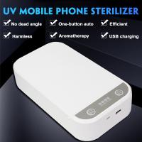 China Wireless Power Bank Smartphone Uv Sanitizer With Aromatherapy FCC Certificate for sale