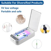 China Large Capacity Mobile Phone Sanitizer Box Smart Ultraviolet Sterilisation for sale