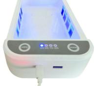China Class III Mobile Phone Disinfection Box UV Sterilizer For Remove Bacteria for sale