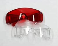 China Laboratory Dental Uv Prescription Safety Goggles Medical Eye Shield Glasses 38g for sale