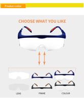 China 38g Dustproof Industrial Safety Medical Goggles Clear PC Protective For Gas Cutting for sale