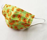 China Animal Printed Kids Disposable Face Mask , 3 Ply Earloop Face Mask 17.5*9.5cm for sale
