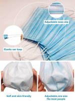 China Waterproof Disposable Medical Face Mask 3Ply OEM ODM Supported for sale