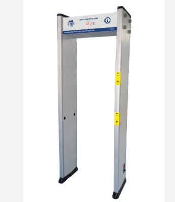 China 70KG Walk Through Metal Infrared Thermometer Door Thermal Temperature Sensor 1 Second Scanning Time for sale