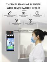 China Contactless Fever Infrared Thermometer Gate Camera 2.0MP FHD1080P Access Control System for sale