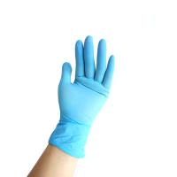 China Biodegradable Powder Free Disposable Nitrile Gloves 100pcs Box 9mil for sale