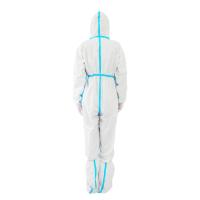 China High Permeability Medical Protective Clothing Work Coverall Adjustable Tightness for sale