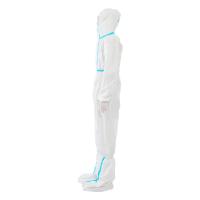 China High Permeability Medical Protective Clothing Work Coverall Adjustable Tightness for sale