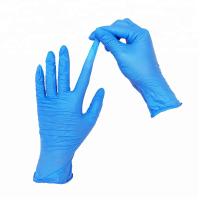 China ASTM D6319 Disposable Medical Gloves Nitrile Exam Gloves Powder Free for sale