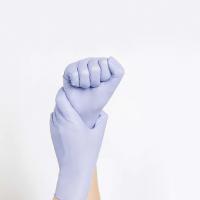 China Smooth Disposable Medical Gloves 100% Nitrile Examination Gloves for sale