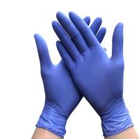 China Hypoallergenic Nitrile Disposable Medical Gloves Break Resistant for sale