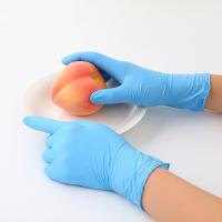 China Oil Resistant Disposable Nitrile Gloves Powder Free 3 Year Shelf Life for sale