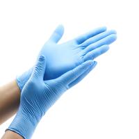 China Powder Free Disposable Protective Gloves Nitrile Medical Examination Gloves for sale