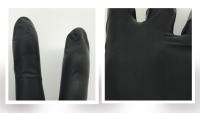 China Black Nitrile Disposable Gloves Chemical Resistance S M L XL XXL Size for sale
