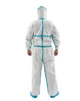 China GB15979 Microporous Disposable Coverall With Hood for sale